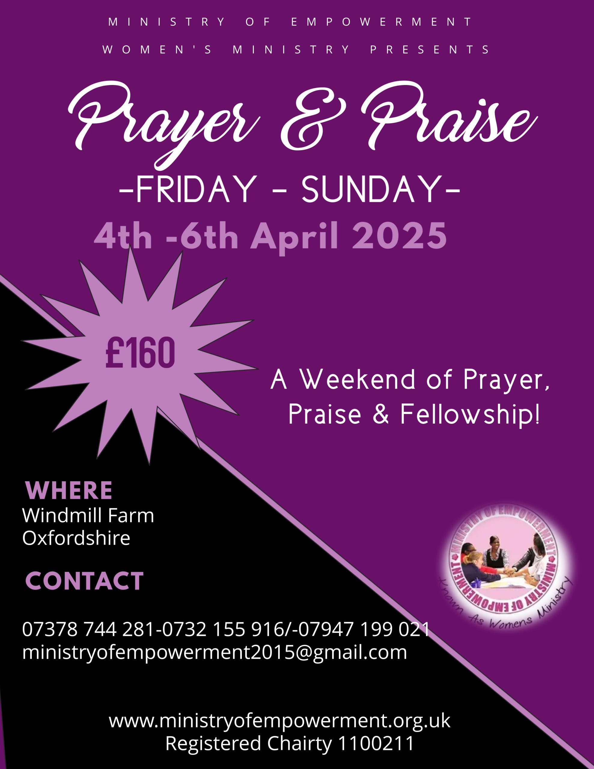 Spring Retreat 2025 Invitation – Ministry of Empowerment